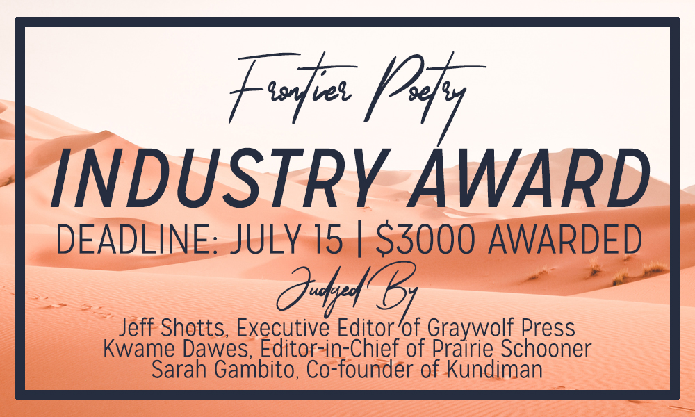 Frontier Poetry Poetry Awards